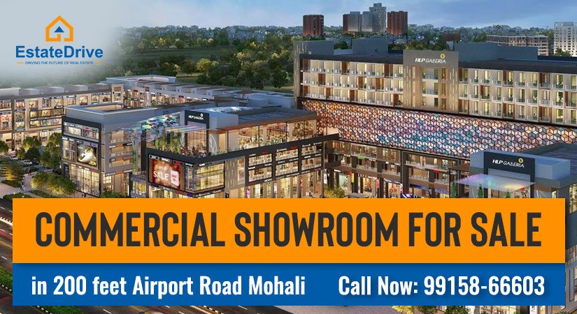Commercial Showroom for Sale in 200 feet Airport Road Mohali